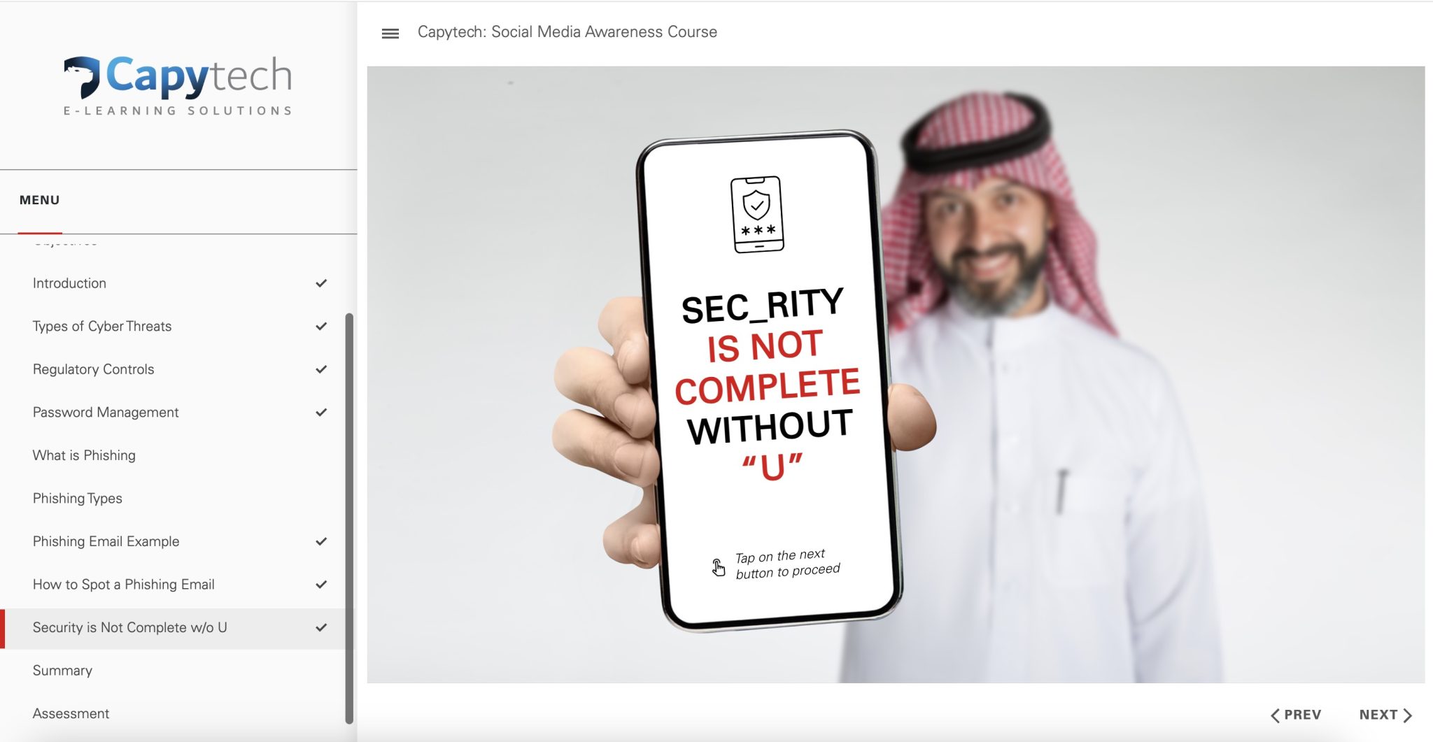 Custom E-learning Modules - Capytech